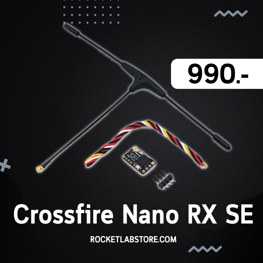 TBS Crossfire Nano Rx (SE) | ROCKET LAB | จำหน่าย FPV Drone โดรนจิ๋ว ...