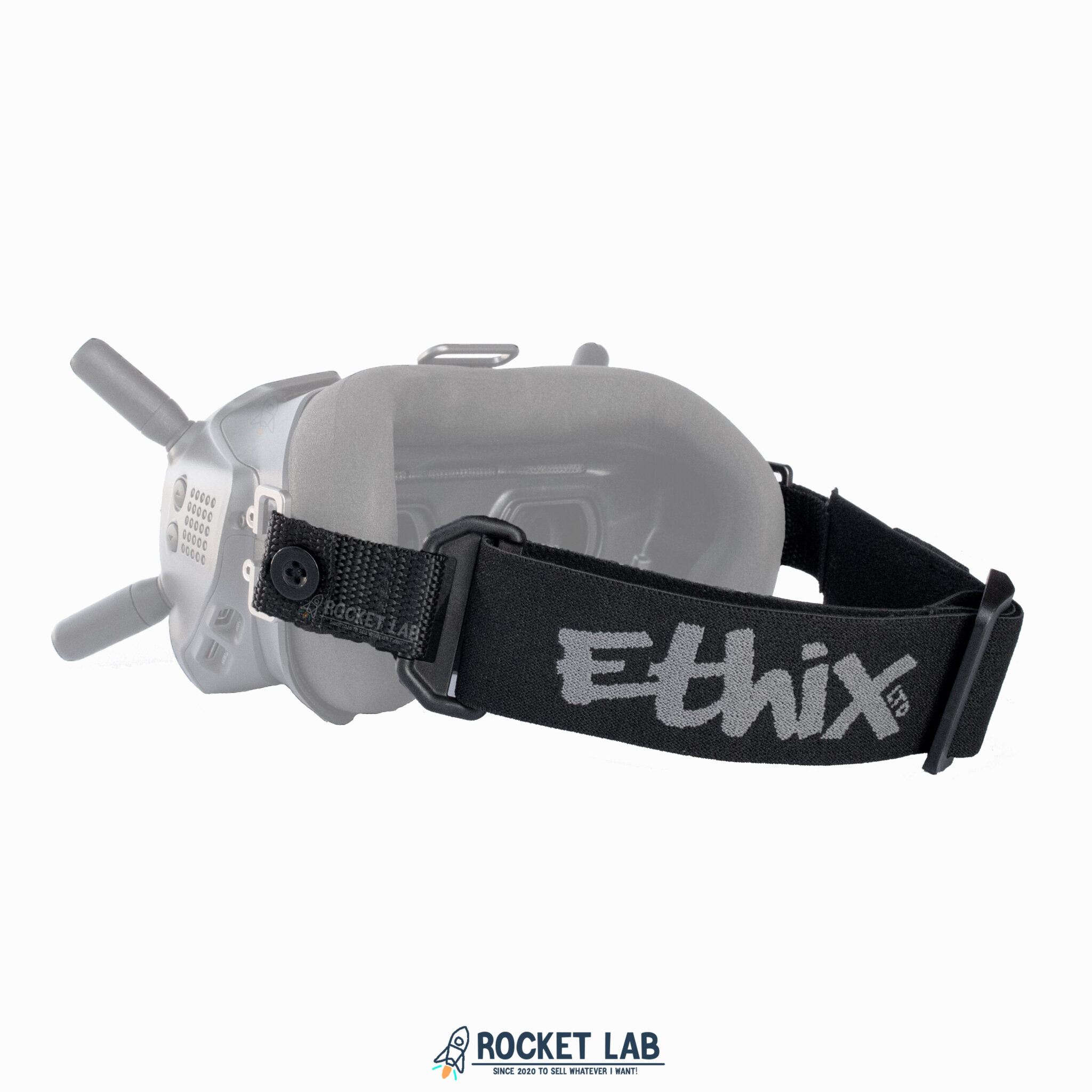 Ethix Goggle Strap HD Black (Grey Logo) | ROCKET LAB | จำหน่าย FPV ...